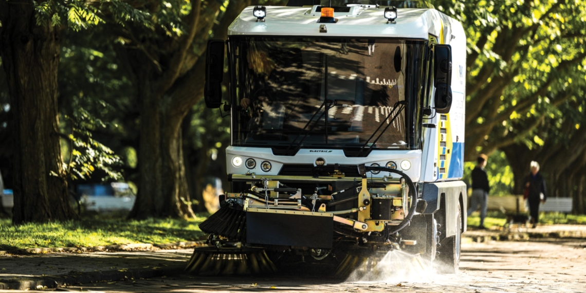 Electric Street Sweeper of RAVO