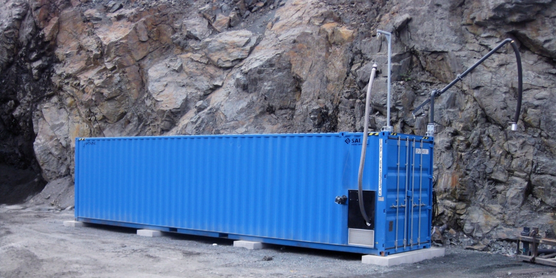 SAE | leader en cuves de stockage fixes ou en containers.