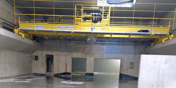 Fabricom - Construction of 3 overhead cranes - COMETE-J.PARIS