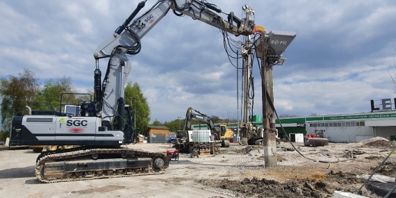 Ballasted columns - PTC