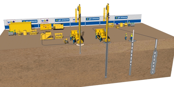 Micropieux - Sefi-Intrafor