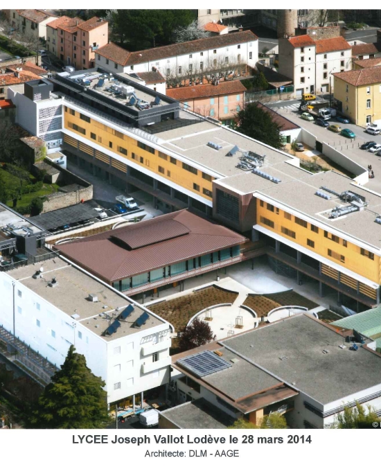LYCÉE JOSEPH VALLOT À LODÈVE - FAYAT BÂTIMENT