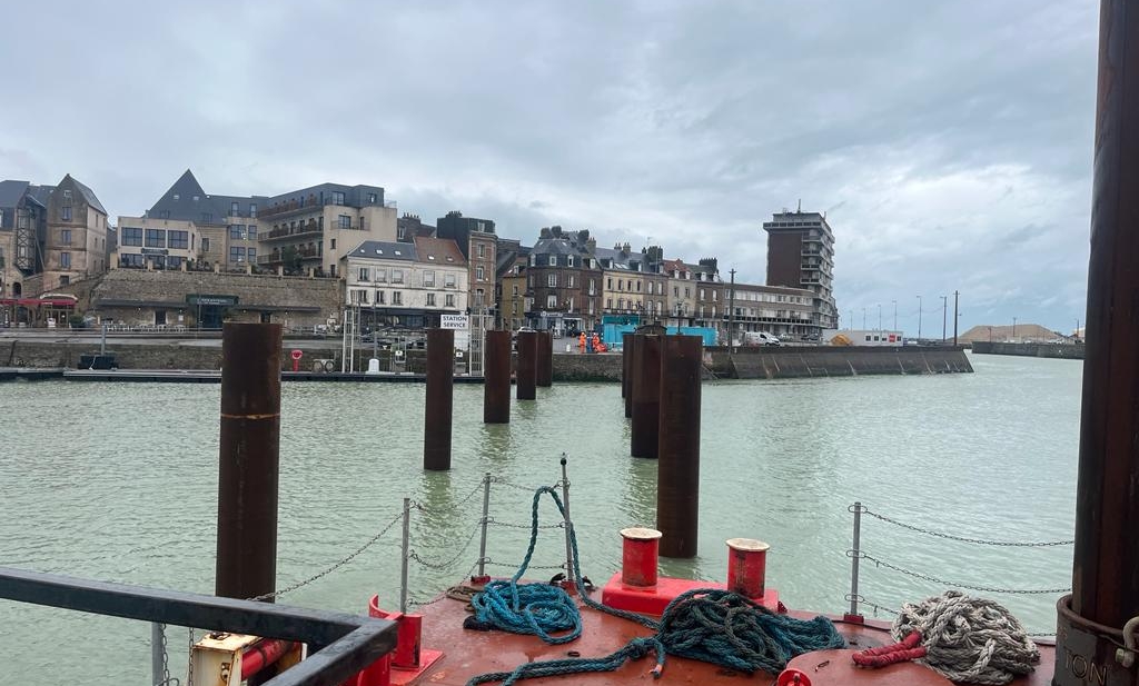 New swell attenuator in Dieppe, France - PTC