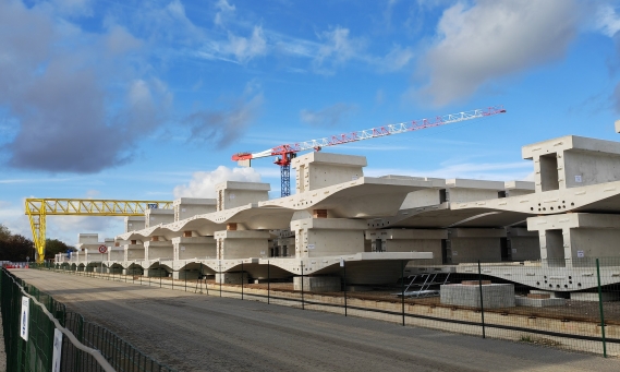 Viaduc de la ligne 18 du Grand Paris Express
