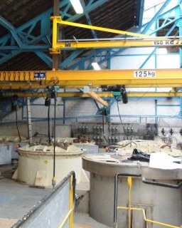 Potence de levage : potence murale et potence sur colonne - ADC