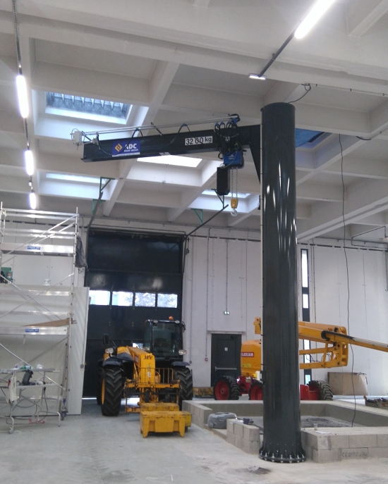 Potence de levage : potence murale et potence sur colonne - ADC