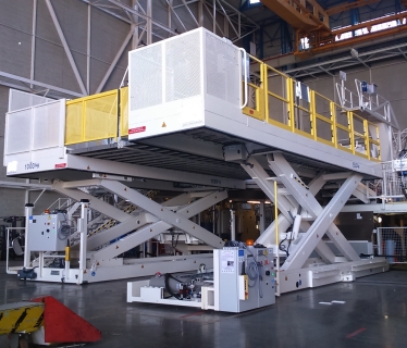 Plateformes élévatrices mobiles secteur aéronautique - ADC