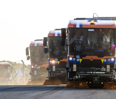 RAVO Sweep Track at the Formula 1 Heineken Dutch Grand Prix