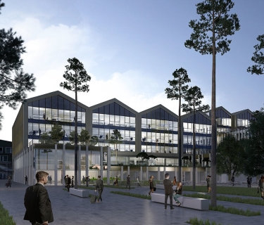 NOUVEAU SIÈGE SOCIAL POUR LE CRÉDIT AGRICOLE AQUITAINE - FAYAT BÂTIMENT