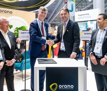 Orano et Comète-J. Paris signent un accord - Fayat Metal