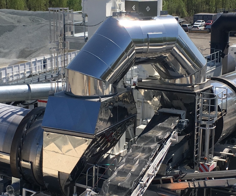 TRX continuous power plant in Ermont – Total recycling 0–100%