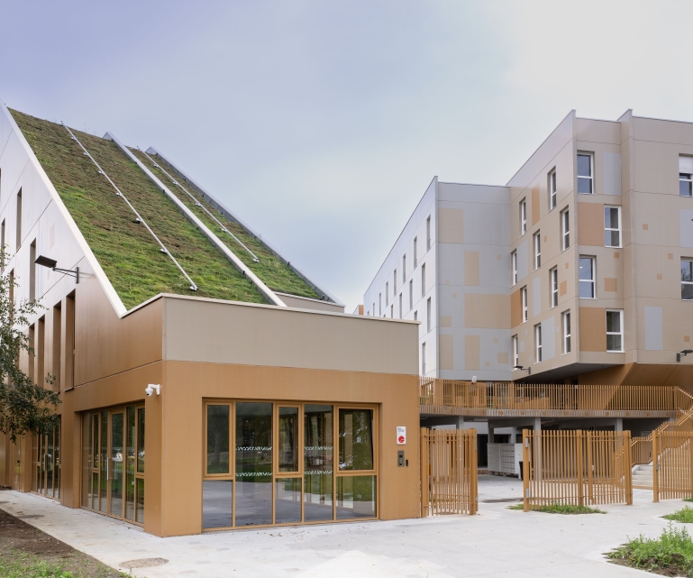 300 STUDENT HOUSING UNITS IN VILLENEUVE D'ASCQ (59) - FAYAT BÂTIMENT