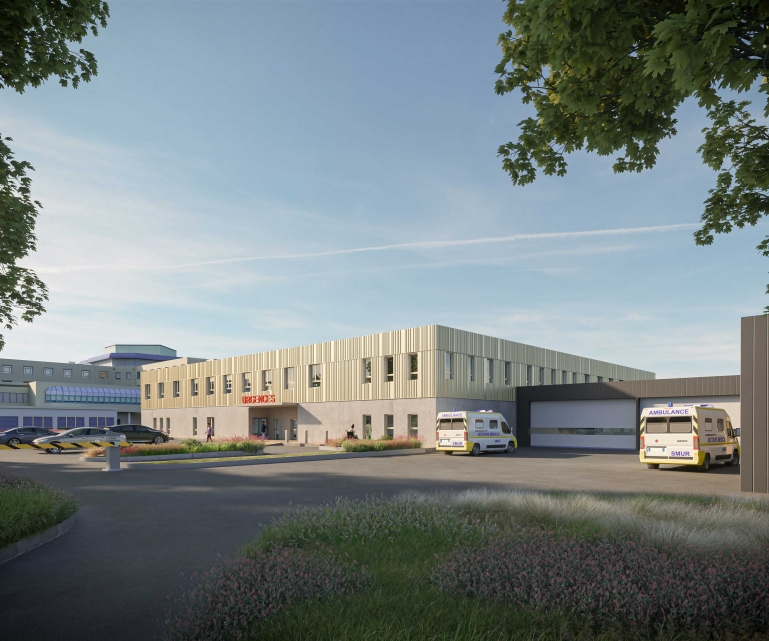 1ère pierre Grand Projet CH Pau - SEG-FAYAT