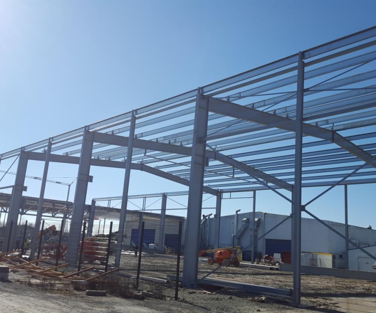 Réalisation synergie charpente métallique et levage - ADC