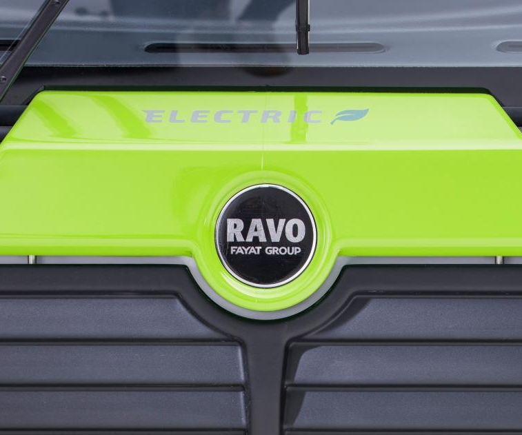 RAVO 5 eSeries: eerste elektrische veegmachine - RAVO Benelux