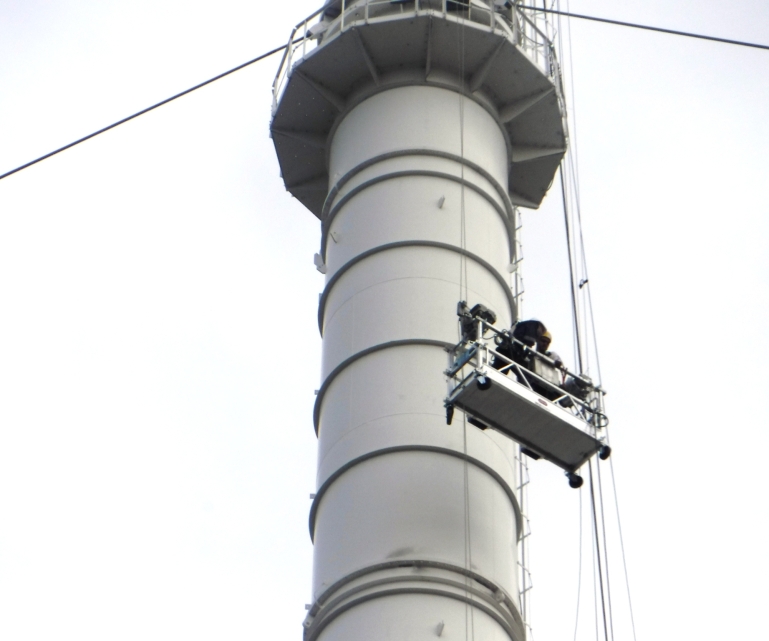 Centrale de Tihange - Expertise cheminée - Fayat Metal