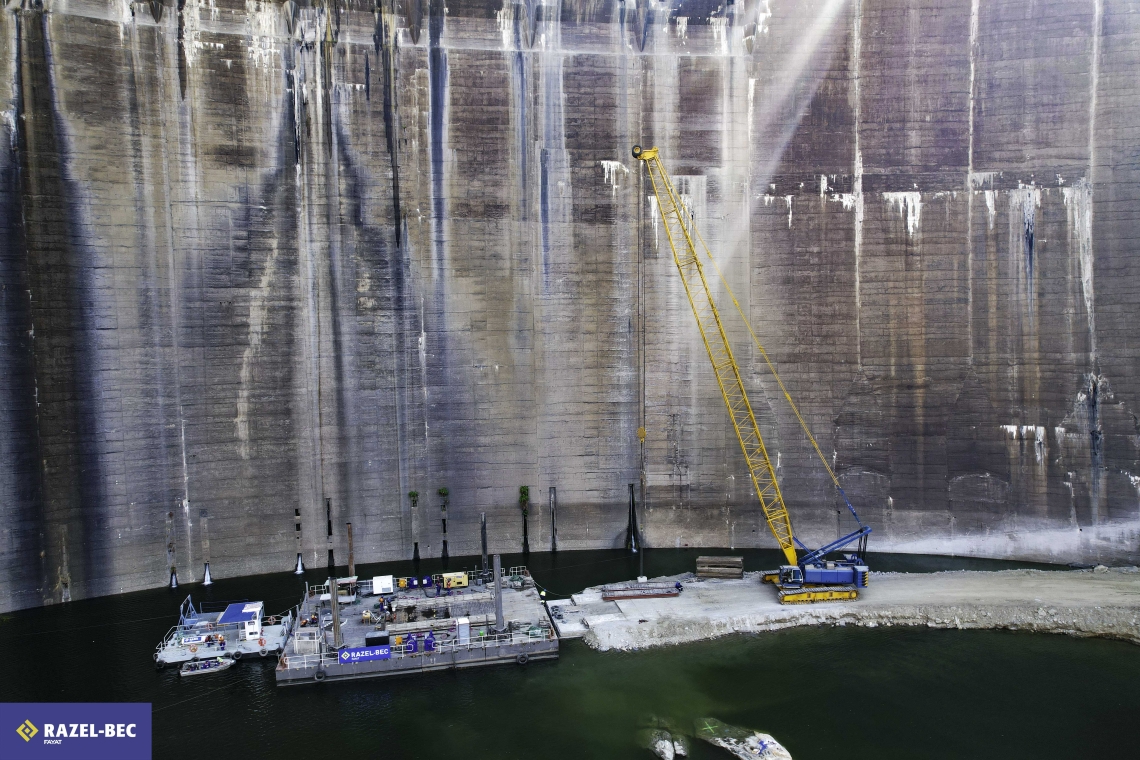 The Kariba dam in Zambia