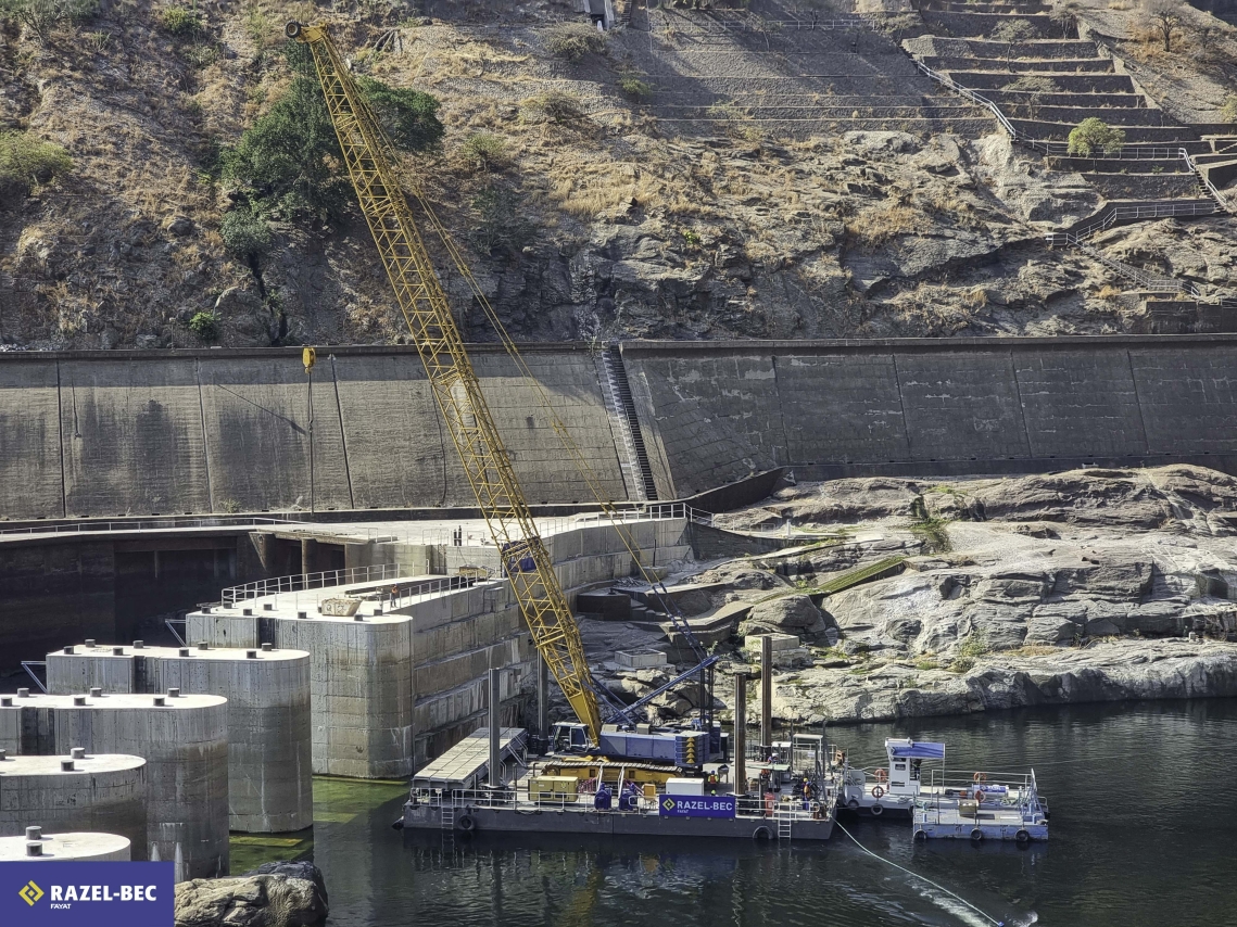 The Kariba dam in Zambia