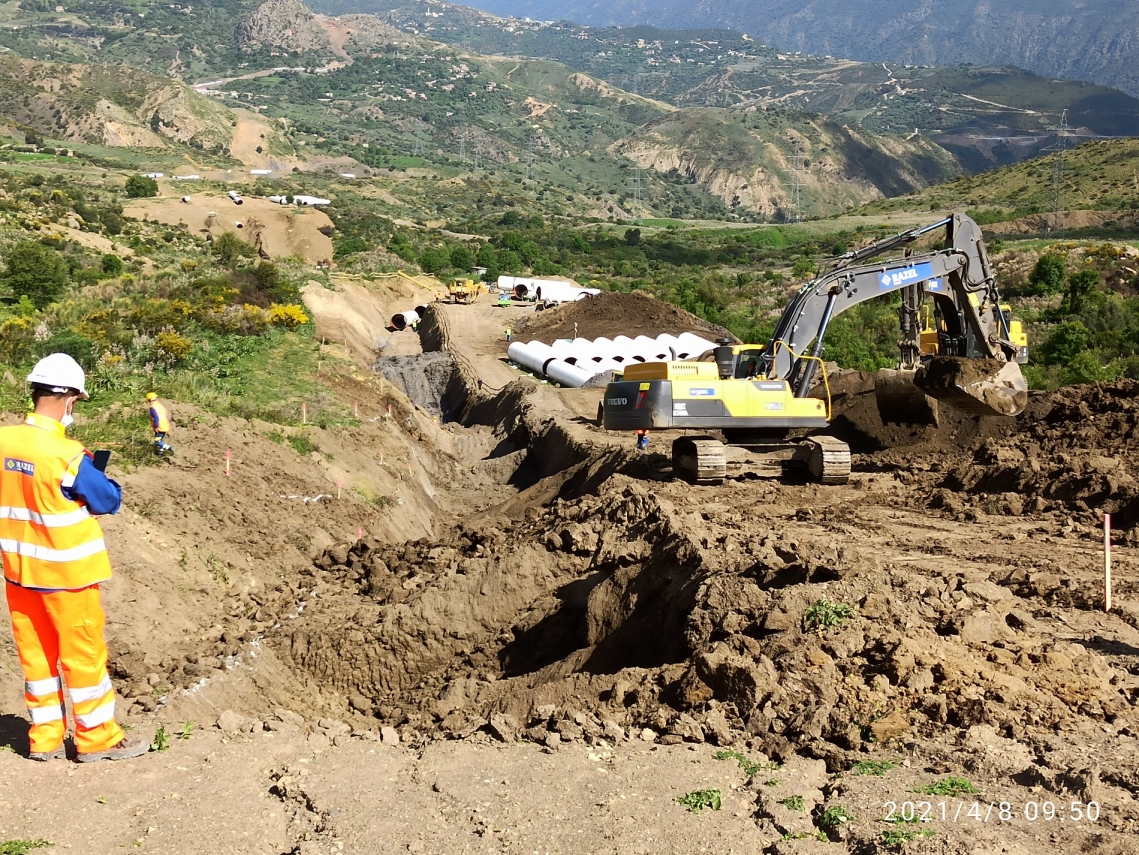 Tabellout dam in Algeria