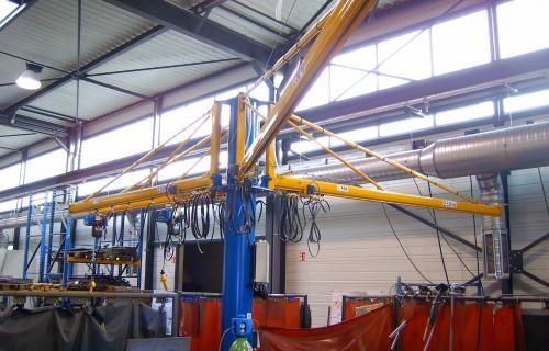 Potence de levage : potence murale et potence sur colonne - ADC