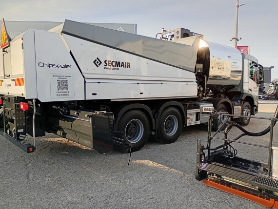 We are currently taking part in Bauma 2025 - Secmair
