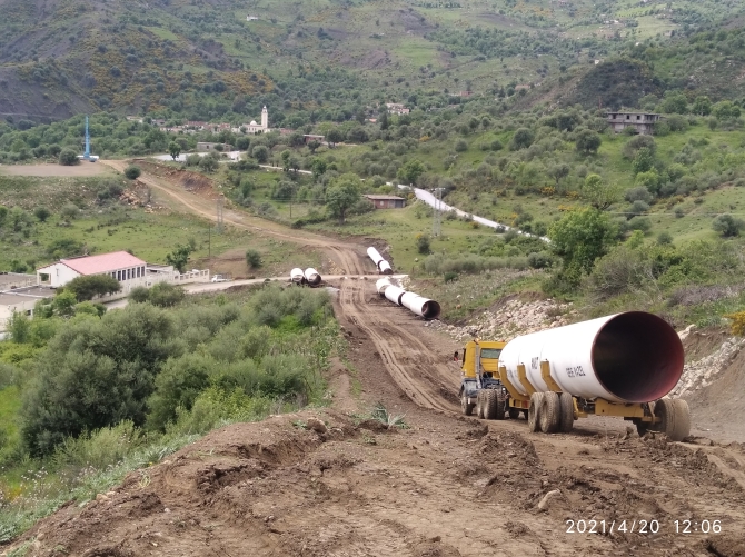 Tabellout dam in Algeria
