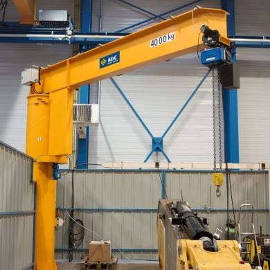Potence de levage : potence murale et potence sur colonne - ADC