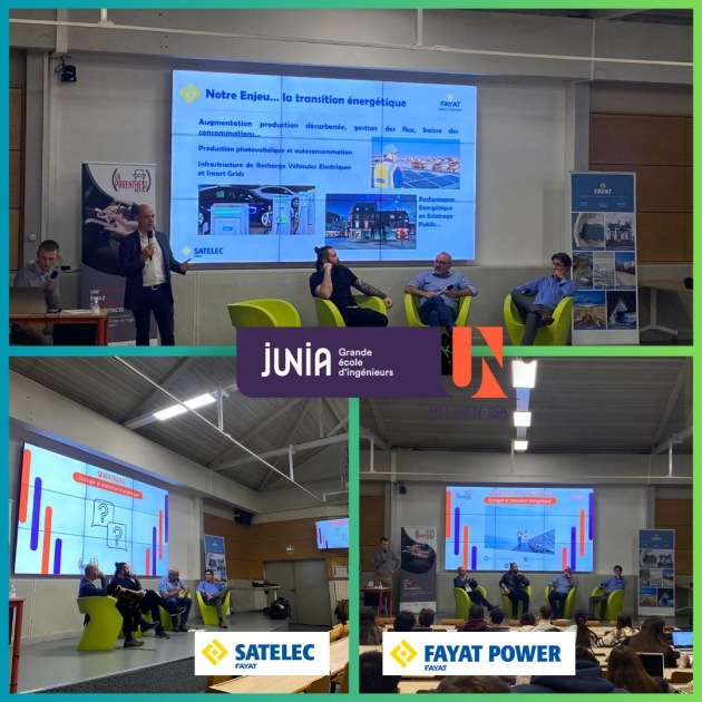 Conférence Junia - FAYAT Énergies Services