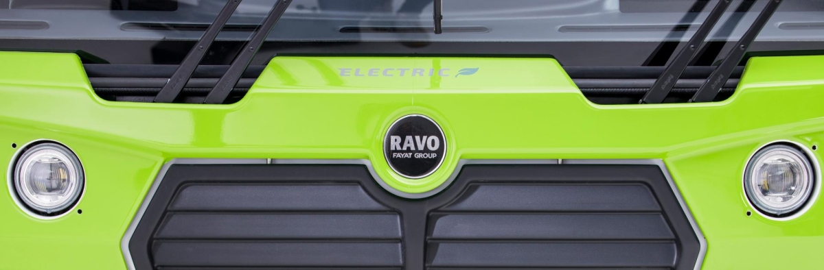 RAVO 5 eSeries: eerste elektrische veegmachine - RAVO Benelux