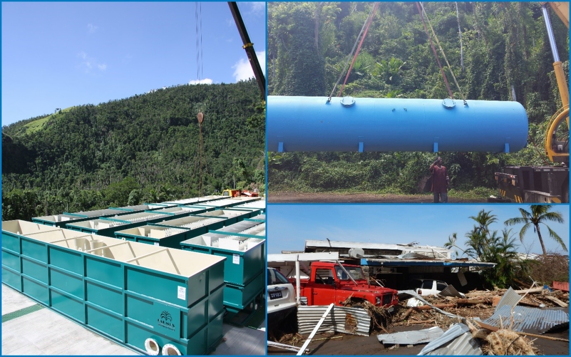 LA DOMINIQUE – New Antrim Project: drinking water treatment plant