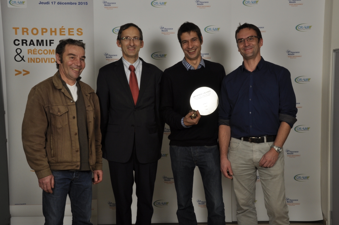 SAML reçoit le trophée Cramif - SAML