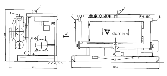 Presse Domine PH160 - Locadrill